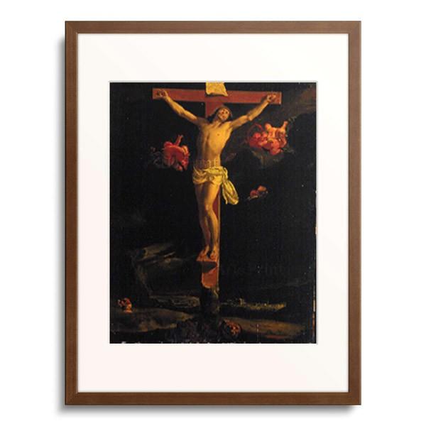 Artist:  Le Brun, Charles,1619-1690 Imagetitle:  Christus am Kreuz. 1637. Dimensions:  52 x 41 cm Location:  Moskau, Pus...