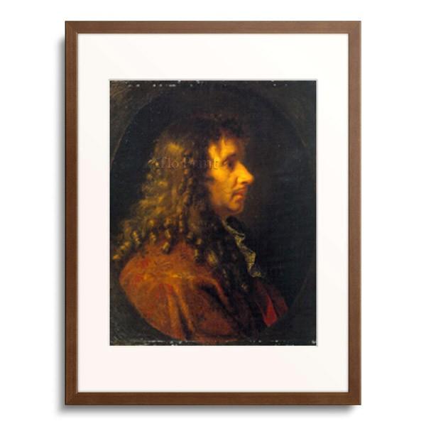 Artist:  Le Brun, Charles,1619-1690 Imagetitle:  Portrait of the comedy writer Moliere (1622-1673). 1660 Dimensions:  67...