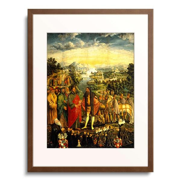 Artist:  Breslauer Maler,nach 1545 Imagetitle:  Christus und der Hauptmann von Kapernaum Epitaph des Balthasar Mehl u. s...