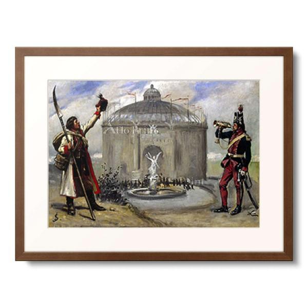 作家名:ヤン・スティカArtist: Styka, Jan/ Kossak, Wojciech,19.Jahrhundert 国籍:ポーランドImagetitle:Plakatentwurf zur Einweihung des Panor...