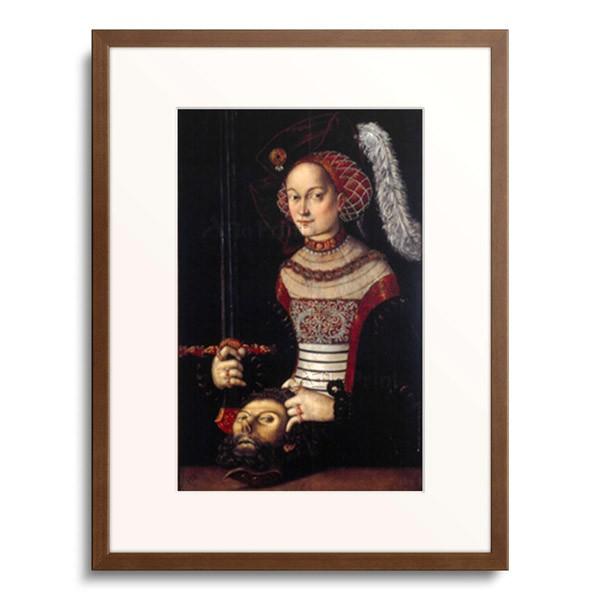 Artist:  Cranach the Elder, Lucas (Workshop) Imagetitle:  Judith. Dimensions:  85 x 54 cm Medium:  Oil/Canvas Location: ...