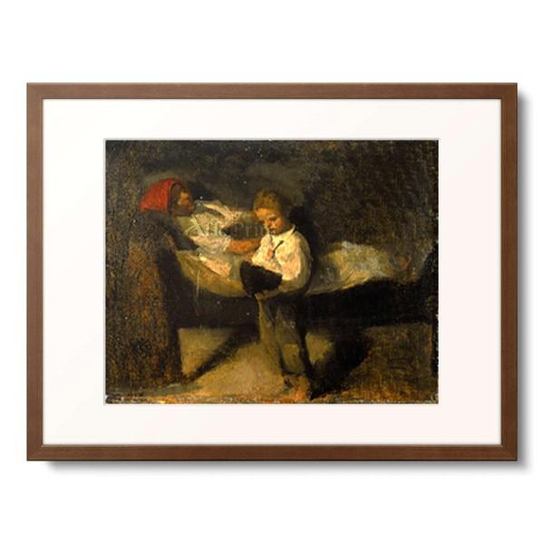 Artist:  Kotsis, Aleksander,1836-1877 Imagetitle:  Mutterchen ist gestorben (I.) um 1867 Dimensions:  26,3 x 33 cm Mediu...