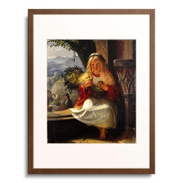 Artist:  Kotsis, Aleksander,1836-1877 Imagetitle:  Assumption Day about 1869 Dimensions:  64,5 x 56 cm Medium:  oil on c...