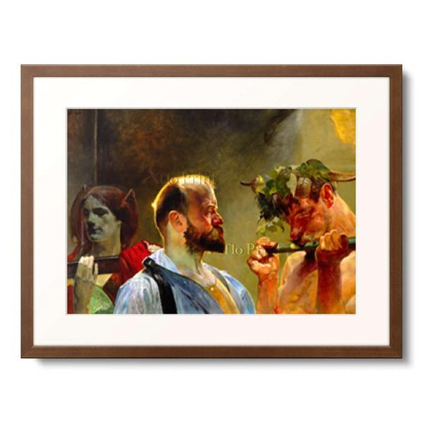 Artist:  Malczewski, Jacek,1854-1929 Imagetitle:  Tafel "Recht" eines Triptychons 1903 Dimensions:  69,5 x 98 cm Medium:...