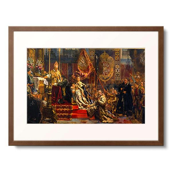 Artist:  Matejko, Jan,1838-1893 Imagetitle:  Das Gelobnis des Konigs Johann II. Kasimir von Polen 1893 Dimensions:  Ol /...