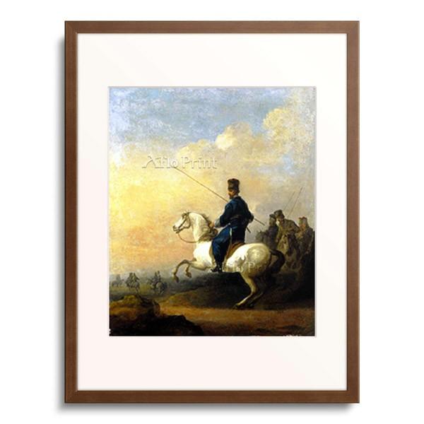 Artist:  Orlowski, Alexander,1777-1832 Imagetitle:  Kosaken 1808 Dimensions:  83,5 x 69 cm Medium:  oil on canvas Locati...