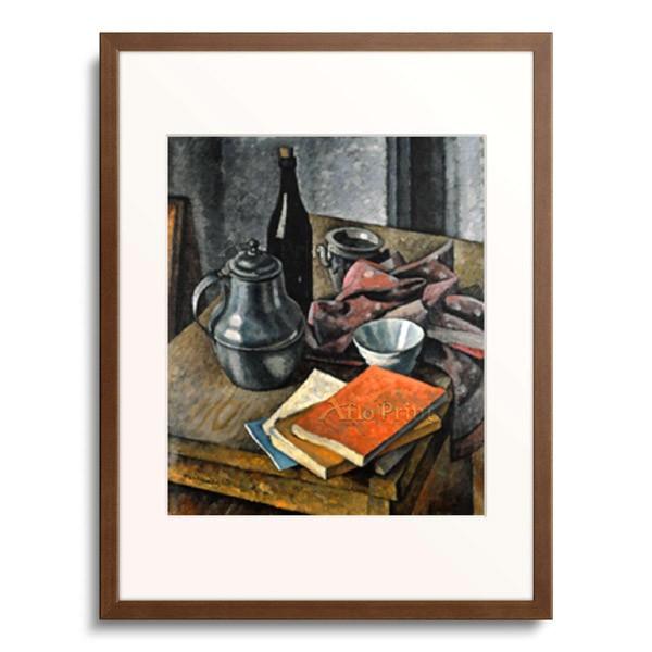 Artist:  Pankiewicz, Jozef,1866-1940 Imagetitle:  Stillleben mit Buchern Dimensions:  64 x 53 cm Medium:  oil on canvas ...