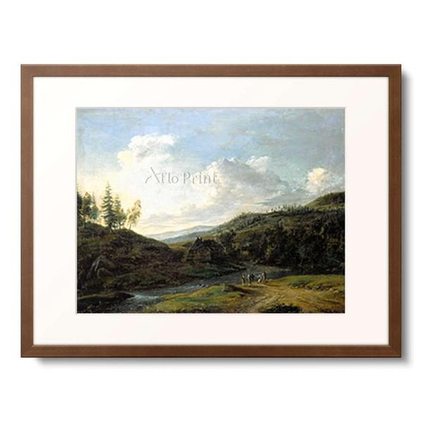 Artist:  Reinhardt, Sebastian Karl Chr,1733-1827 Imagetitle:  Landschaft aus der Gegend von Hirschberg Anfang 19. Jahrhu...