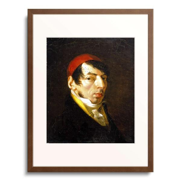 Artist:  Rustem, Jan,1762-1835 Imagetitle:  Selbstbildnis mit Kappchen nach 1813 Dimensions:  28 x 23 cm Medium:  oil on...