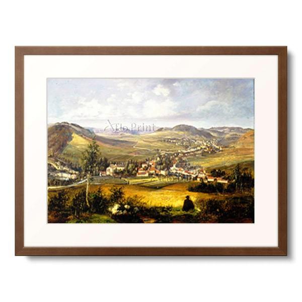 Artist:  German School,um 1863 Imagetitle:  Ansicht von Bad Landeck (Ladek Zdroj) Dimensions:  58 x 79 cm Medium:  oil o...