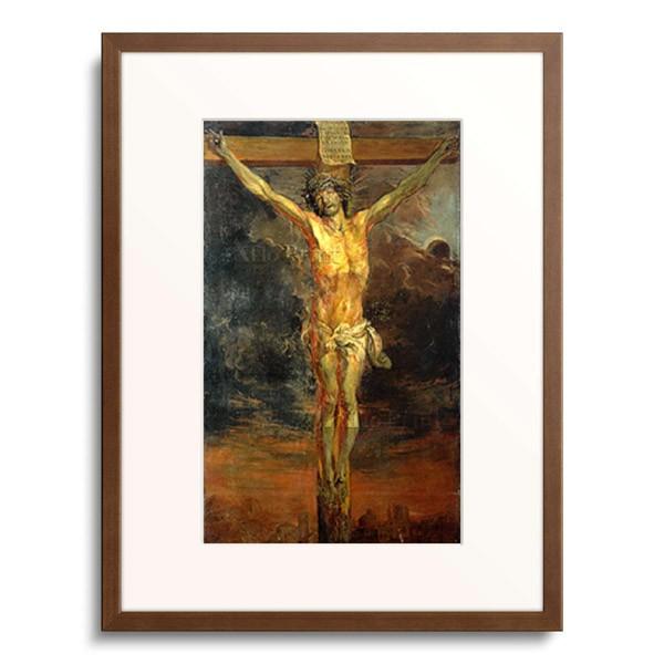 Artist:  Willmann, Michal Leopold,1669-1706 Imagetitle:  Christus am Kreuz Dimensions:  255 x 153 cm Medium:  oil on can...