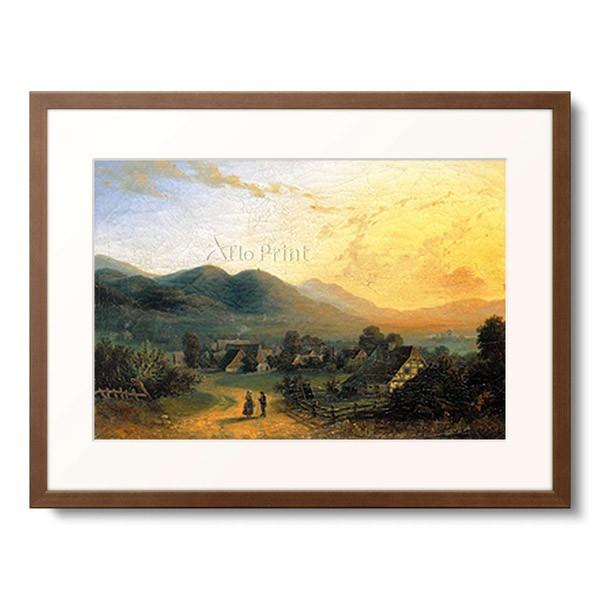 Artist:  Wolff, Balduin,1819-1907 Imagetitle:  Blick von Marzdorf auf die Ruine Kynast und den Herdbeerg (Riesengebirge)...