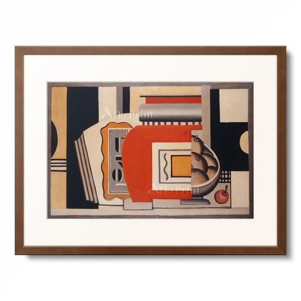 作家名： フェルナン・レジェ ( 1881年 - 1955年 ) フランスの画家ジャンル ： キュビズム Artist: Leger, Fernand,1881-1955 Imagetitle: Die Apfel 1925 Dimensi...