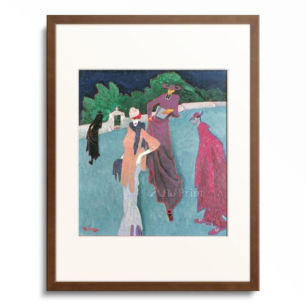 Artist: Feininger, Lyonel,1871-1956 Imagetitle: Jesuiten I., 1908 Dimensions: 60,2 x 54,6 cm Location: Christie's Images...