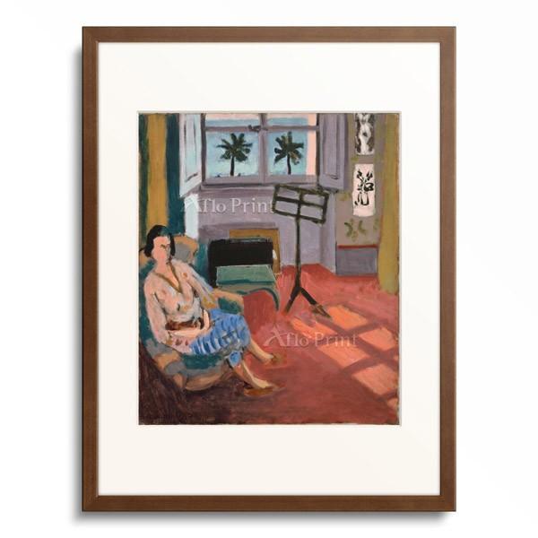 作家名： アンリ・マティス ( 1869年 - 1954年 ) フランスの画家ジャンル： フォーヴィスム 野獣派Artist: Matisse, Henri,1869-1954 Imagetitle: The Studio with Mus...