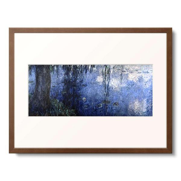 作家名:クロード・モネ  ( 1840年 - 1926年 ) タイトル:睡蓮国籍:フランス ジャンル:印象派  Artist: Monet, Claude,1840-1926 Imagetitle:Linkes Drittel des Se...