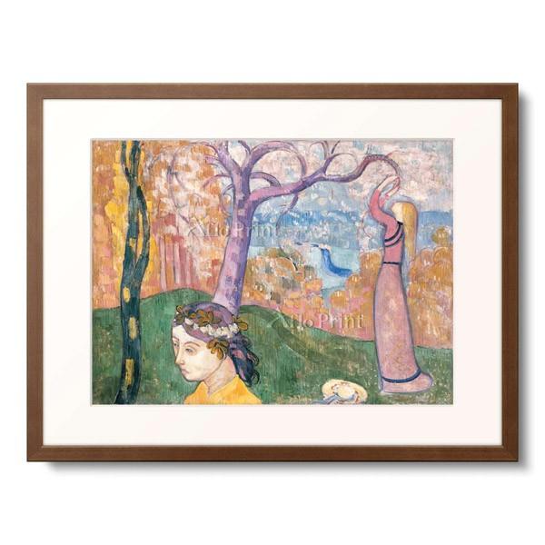 作家名:エミール・ベルナールフランスの画家ポスト印象派Artist: Bernard, Emile,1868-1941 Imagetitle:Madeleine im Bois d'Amour. 1892 Dimensions: 72,4 ...