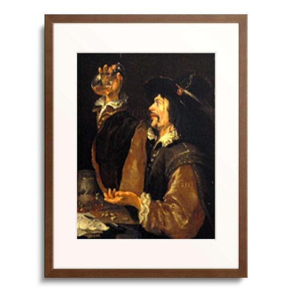 Artist:  Noort, Pieter van,1602-nach 1676? Imagetitle:  The five senses: The face. Dimensions:  88,4 x 67 cm Medium:  Oi...