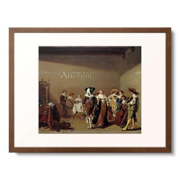 Artist:  Palamedes, Anthonie,1601-1673 Imagetitle:  Dining and celebrating party. About 1640 Dimensions:  68 x 80 cm Med...