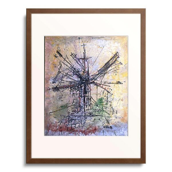 作家名:ヴォルスArtist: Wols (Alfred O.W.Schulze),1913-1951 Imagetitle:The windmill (Le moulin a vent). 1951 Dimensions: 72,5 x ...