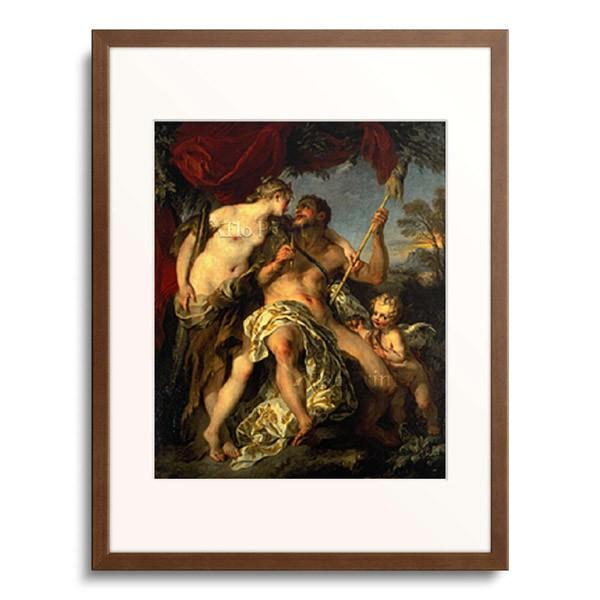 所蔵：ルーヴル美術館Artist:  Lemoyne, Francois,1688-1737 Imagetitle:  Herkules und Omphale 1724 Dimensions:  184 x 149 cm Location...