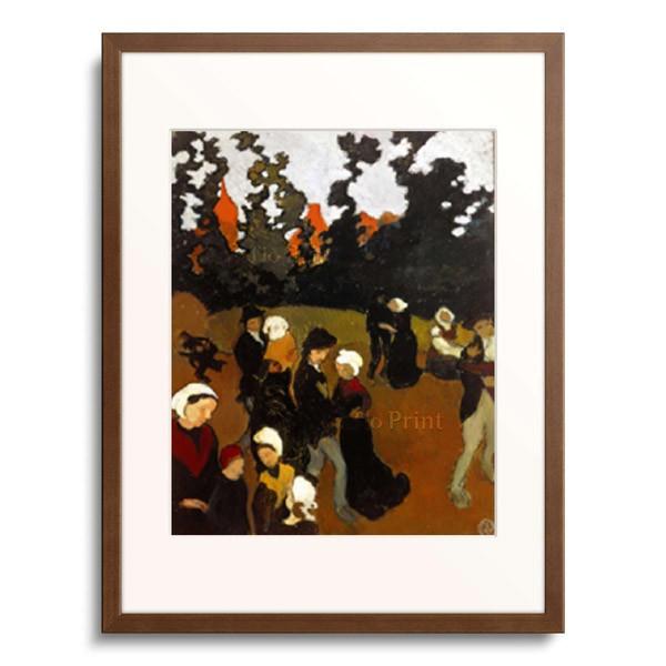 作家名:モーリス・ドニ  ( 1870年 - 1943年 ) 国籍:フランス ジャンル:印象派　後期印象派　ナビ派　フランス象徴派　Artist: Denis, Maurice,1870-1943 Imagetitle:Bretonen b...