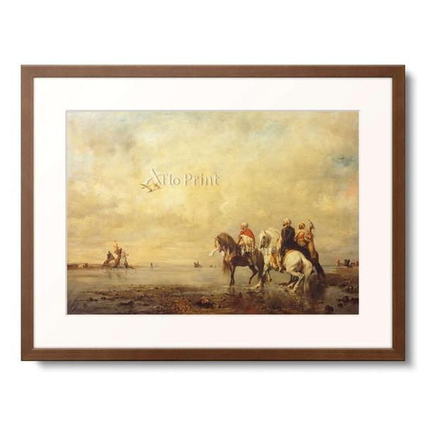 Artist:  Fromentin, Eugene,1820-1876 Imagetitle:  Falcon hunt in the Sahara. 1863 Location:  Chantilly, Musee Conde