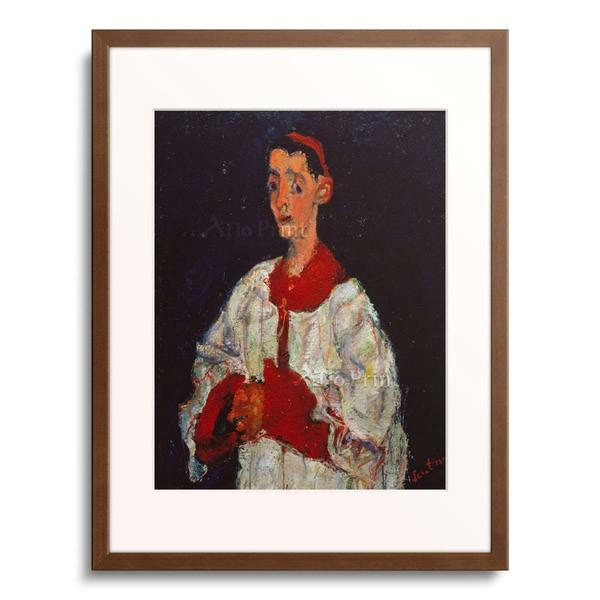 Artist:  Soutine, Chaim,1894-1943 Imagetitle:  The Altar Boy. 1928 Dimensions:  69 x 49 cm Medium:  oil/canvas Location:...