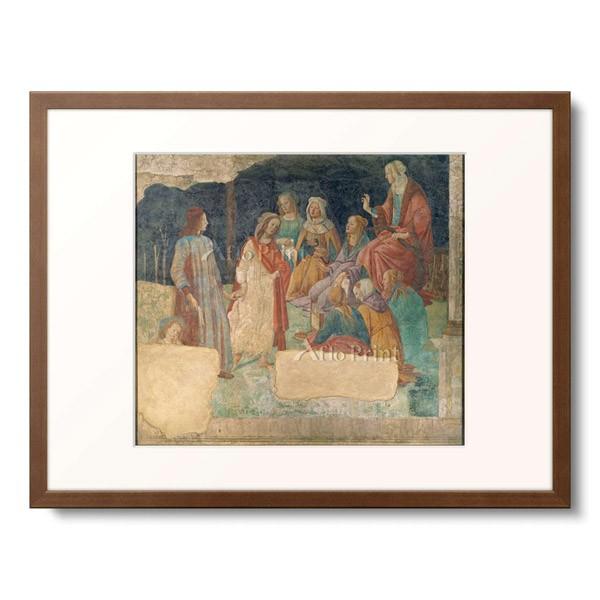 作家名:サンドロ・ボッティチェッリ   ( 1445年 - 1510年 )本名:アレッサンドロ・ディ・マリアーノ・フィリペーピ (Alessandro di Mariano Filipepi)国籍:イタリアの画家 ジャンル:初期ルネサンス、...