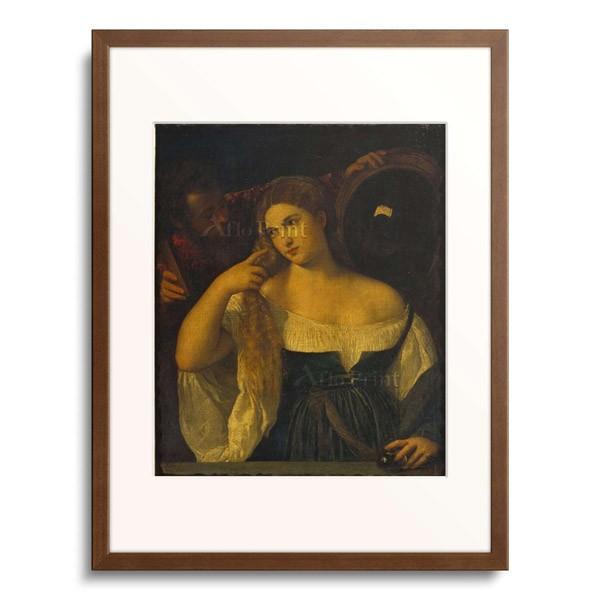 作家名： ティツィアーノ・ヴェチェッリオ (1488/1490年 - 1576年) 国籍： イタリア ジャンル　： ルネサンス　ヴェネツィア派 所蔵：ルーヴル美術館Artist:  Titian (Tiziano Vecellio),148...