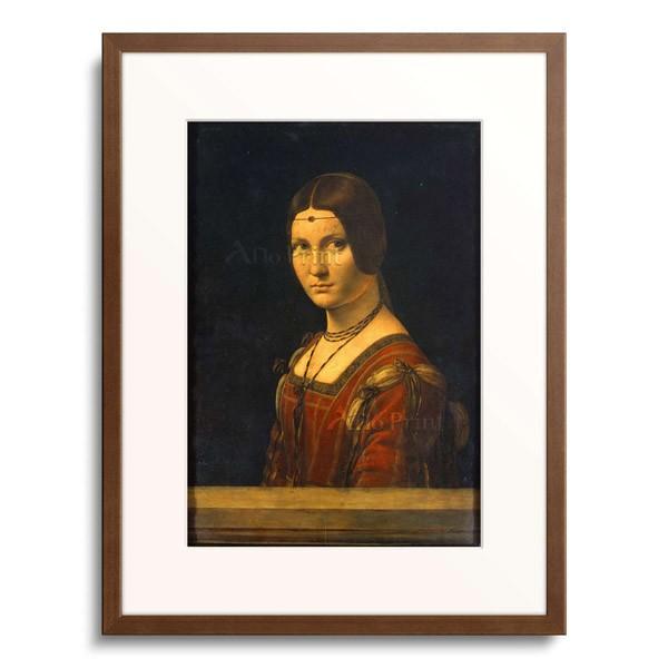 作家名:レオナルド・ダ・ヴィンチ  ( 1452年 - 1519年 ) タイトル:ラ・ベル・フェロニエール 製作年:1490年頃国籍:イタリア 所蔵:ルーヴル美術館｜パリ｜フランス  技法:油彩・板  ジャンル:ルネサンス  Artist:...