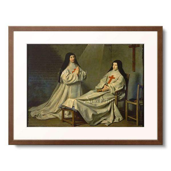 所蔵：ルーヴル美術館Artist:  Champaigne, Philippe de,1602-1674 Imagetitle:  Catherine Agnes Arnauld und Catherine de Sainte-Suzann...