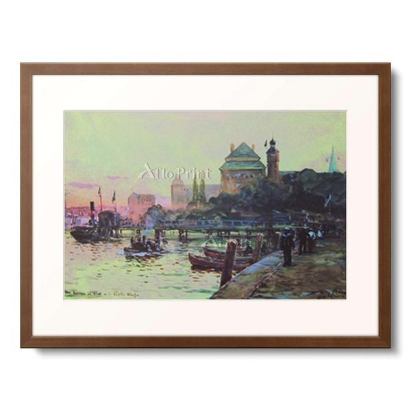 作家名:ウィリー・ストワArtist: Stower, Willy,1864-1931 国籍:ドイツImagetitle:Am Kieler Schloss im letzten Friedenssommer. 1914 Dimension...
