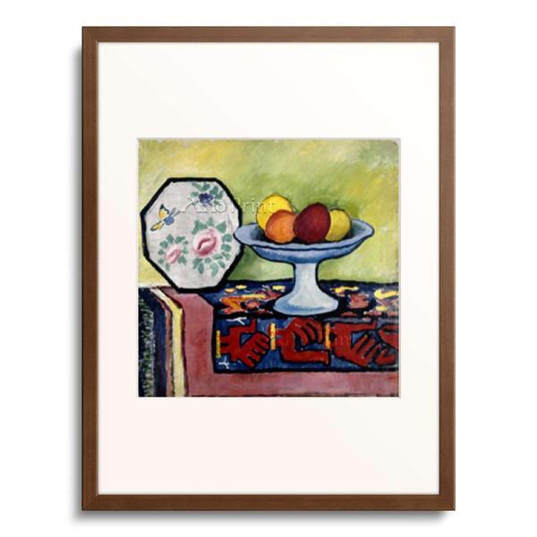 作家名:アウグスト・マッケ ( 1887年 - 1914年 ) 国籍:ドイツの画家 ジャンル：ドイツ表現主義、青騎士  年代:20世紀Artist: Macke, August,1887-1914 Imagetitle: Still lif...