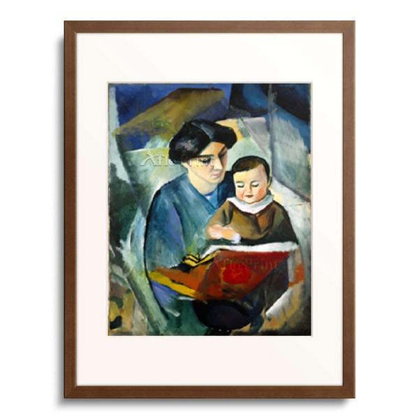 作家名:アウグスト・マッケ ( 1887年 - 1914年 ) 国籍:ドイツの画家 ジャンル：ドイツ表現主義、青騎士  年代:20世紀Artist: Macke, August,1887-1914 Imagetitle: Elisabeth...