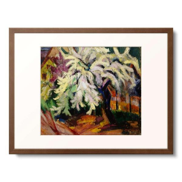 Artist:  Thuar, Hans,1887-1945 Imagetitle:  Bluhender Birnbaum. 1923. Dimensions:  51 x 57,5 cm Location:  Bonn, Stadtis...