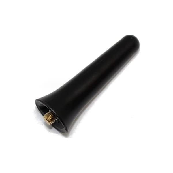 FIAT500/ABARTH595/695シリーズ4〜に採用されるラウンド（丸）型アンテナベースに対応するヘリカルショートアンテナです。全長約60mmのショートアンテナは、立体駐車場や洗車機などでアンテナを外す手間もございません。アンテナベ...