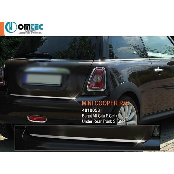 ●適合 ・MINI R56・MINI R57●仕様 リアトランクリッド●カラー ステンレス(クロム)●素材 ステンレス製●取付 貼付タイプ●備考 ※装着前に貼り付け面を綺麗に清掃・脱脂処理してください。