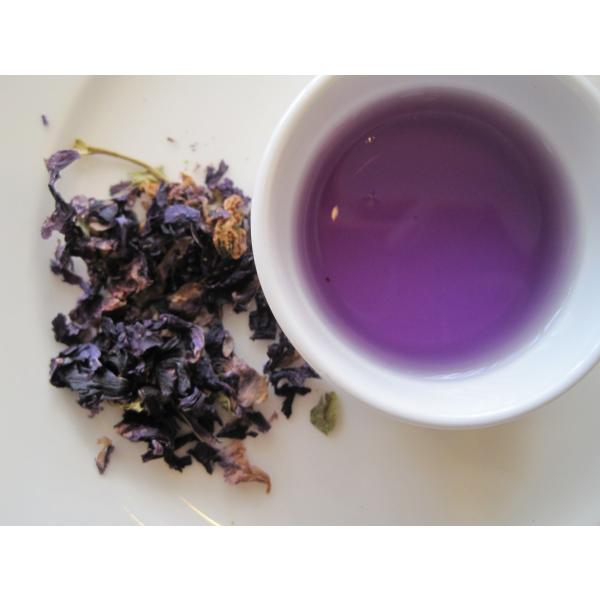 【学名】Malva sylvestaris【科名】アオイ科【使用部位】花　【原産地】コソボ【内容量】リーフタイプ　10ｇ　■エピソード古代ギリシャ・ローマ時代から花や葉や根はお茶として親しまれていました。特徴的な鮮やかな青紫色（アントシアニ...