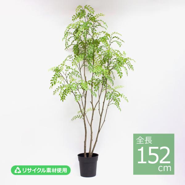 シマトネリコは緑色の小さな葉と細くて軽やかな枝、高い背丈が特徴です。可愛らしく爽やかな印象です。インテリアから植栽まで幅広く使えて人気がとても高いです。こちらは本物そっくりで完成度の高いフェイクグリーンです。素材：ポリエチレン（花器：ポリプ...