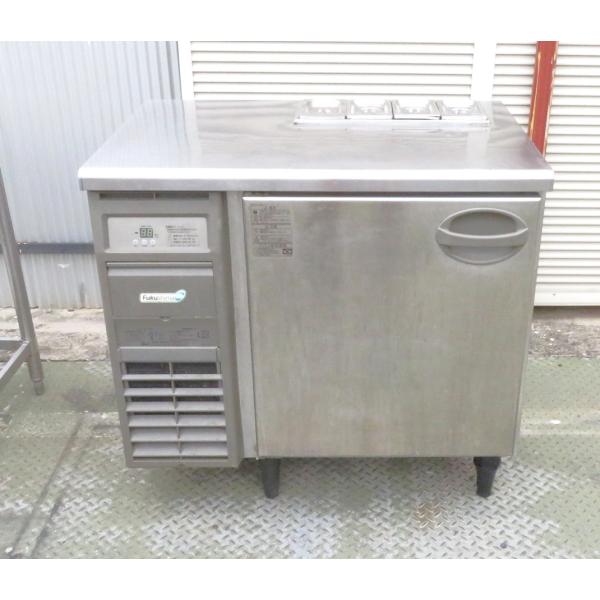 【保証付】フクシマ 業務用台下冷蔵庫・コールドテーブル YRC-090RM サンドイッチ 幅900×奥600×高850 100V MT2509300244