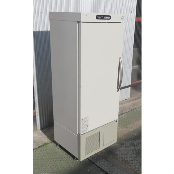 【保証付】15年製 フクシマ 業務用スリム型保冷庫・縦型冷蔵庫 FMS-123GS 100V 幅500×奥450×高1365 MT2603040949