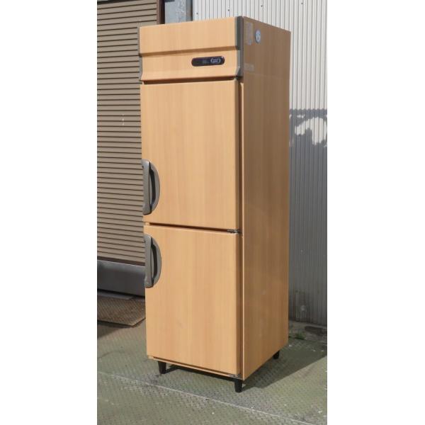 【保証付】16年製 フクシマ 業務用縦型2ドア冷蔵庫 ARN-060RM 幅620×奥650×高1950 100V MT2503271536