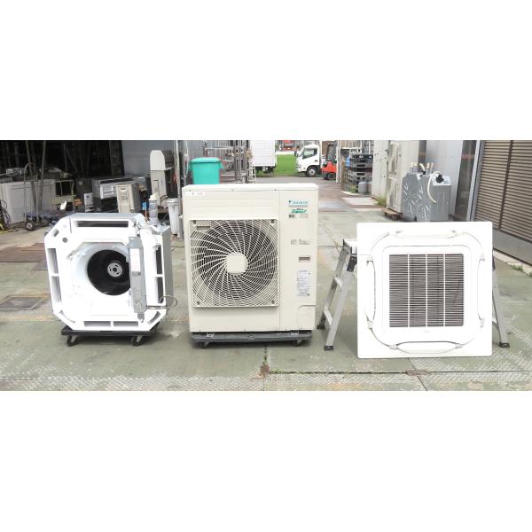 【保証付・ポンプダウン済み・送料別】25年 ダイキン 業務用エアコン 天カセ シングル RZRP160BY FHCP160FC 6馬力 三相200V MT2607151019