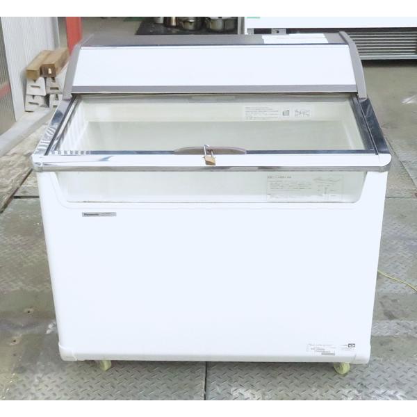【保証付】17年 パナソニック 業務用冷凍庫・ショーケース SCR-090DNA 照明ガラス フリーザー 幅900×奥720×高920 MT2608281631