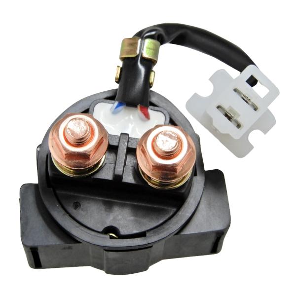 ISO9001認証取得メーカー品です。スターターリレーはヤマハ車の交換パーツとしてお使い頂けます。品質性能に定評のあるメーカー品です。安心してお使い下さい。適合車種:ヤマハ車用 マジェスティ125,BW’S100,BW’S125,シグナス,...
