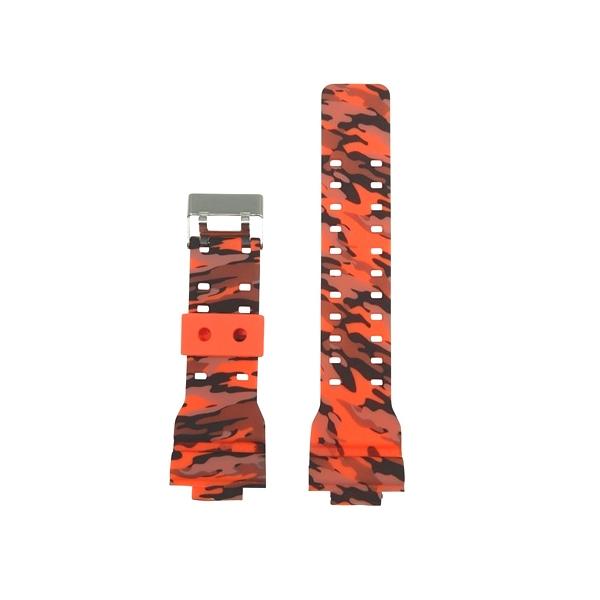 しなやかで、質感の良い交換ベルトです。上質なバンドをオーナー自ら現地で選び、パーツを特注したGショック用オリジナル交換ベルトです。金具はメッキを施し艶があります。サイズは画像を参照ください。取付幅:16mm互換:GA-100,GA-110,...