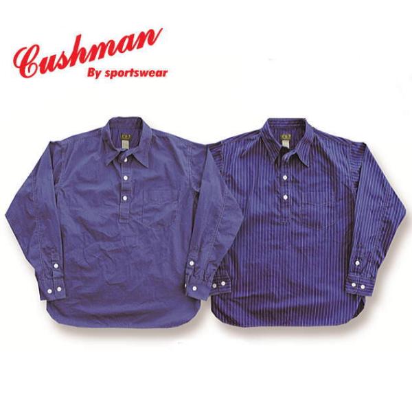 全国どこでも送料無料！！！WABASH　PULL　OVER　WORK　SHIRTS【CUSHMAN】【クッシュマン】メンズ レディース 長袖シャツ●日本製●コットン100%●ワンウォッシュ済み※詳細は商品説明をご覧ください。