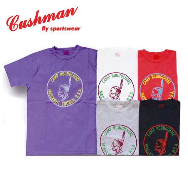 全国送料無料！代金引換手数料無料！！【CUSHMAN】 リサイクルコットンTee(CAMP NOQUOCHOKE)【クッシュマン】メンズ　レディース 半袖Tシャツ　綿CUSHMAN-26234●日本製●コットン100％▼▼▼詳細は商品説明文...