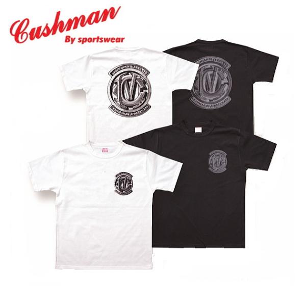 全国送料無料！代金引換手数料無料！！【CUSHMAN】 【クッシュマン】プリントTee ( BONNEY &amp; BILLS DESIGN WORKS )メンズ　レディース 半袖Tシャツ　綿CUSHMAN-26676●日本製●コットン1...